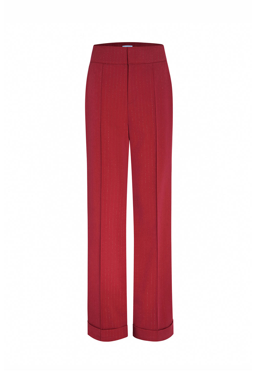 Women's Kendra Straight High Waist Twill Floor Length Pants S/M/L ...
