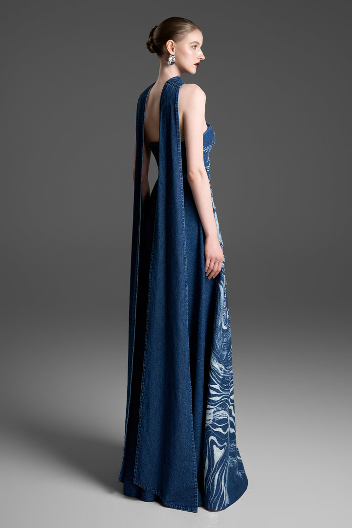 Women's Astrid Straight Across Bead Maxi Dress XXS/XS/S/M/L/XL/XXL ...