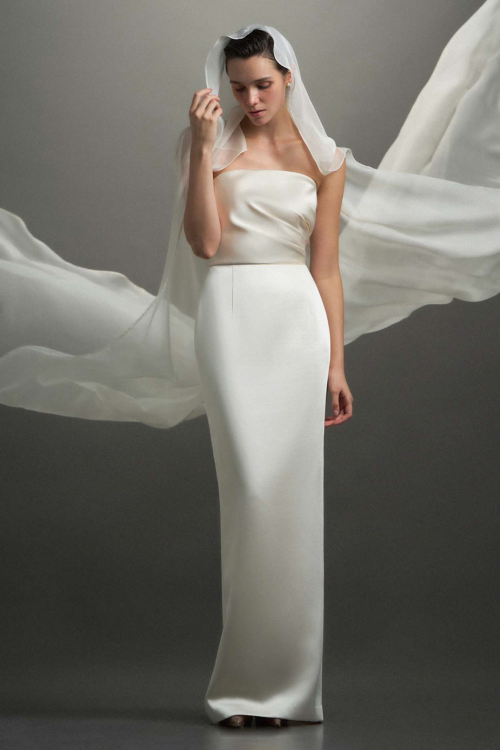 Women's Maria Straight Accross Draped Maxi Dress S/M/L/XL/Customize ...