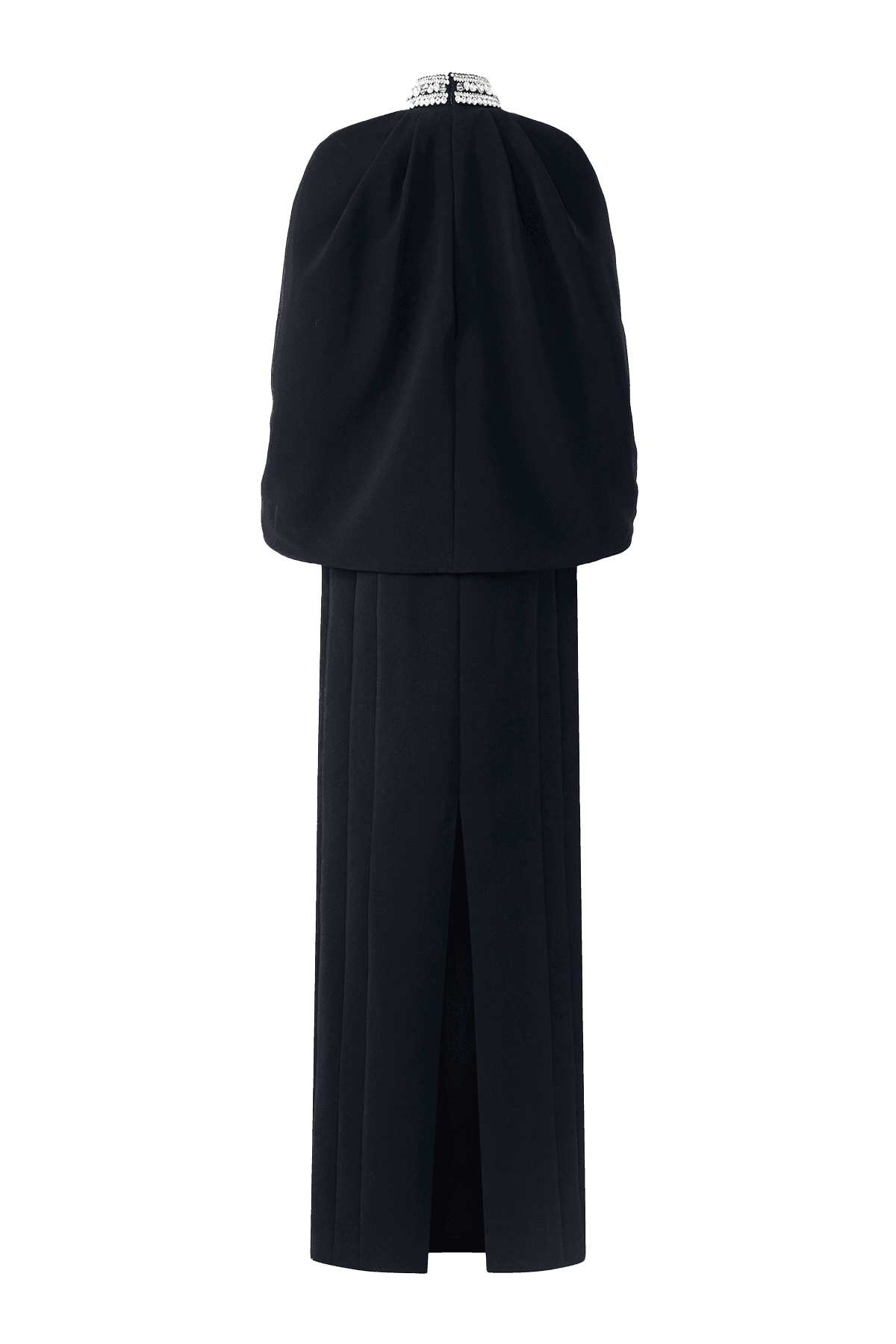 Women's Jazlyn Sheath Cape Shoulder Satin Maxi Set XS/S/M/L/XL/XXL ...