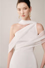 Women's Sariton Sheath Extended Flap Polyester Ankle Length Dress S/M/L ...