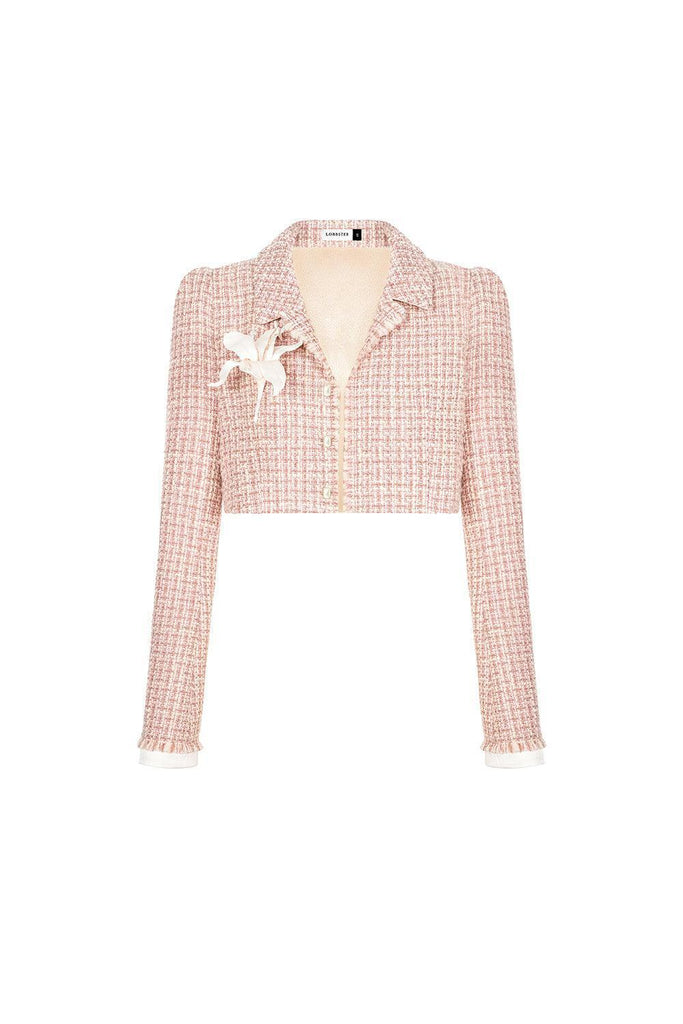 Tweed Crop Jacket | MEAN BLVD