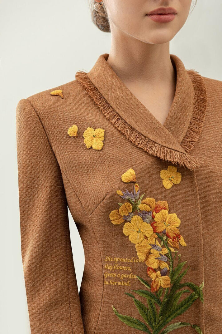 Heritage Embroidery Blazer – MEAN BLVD