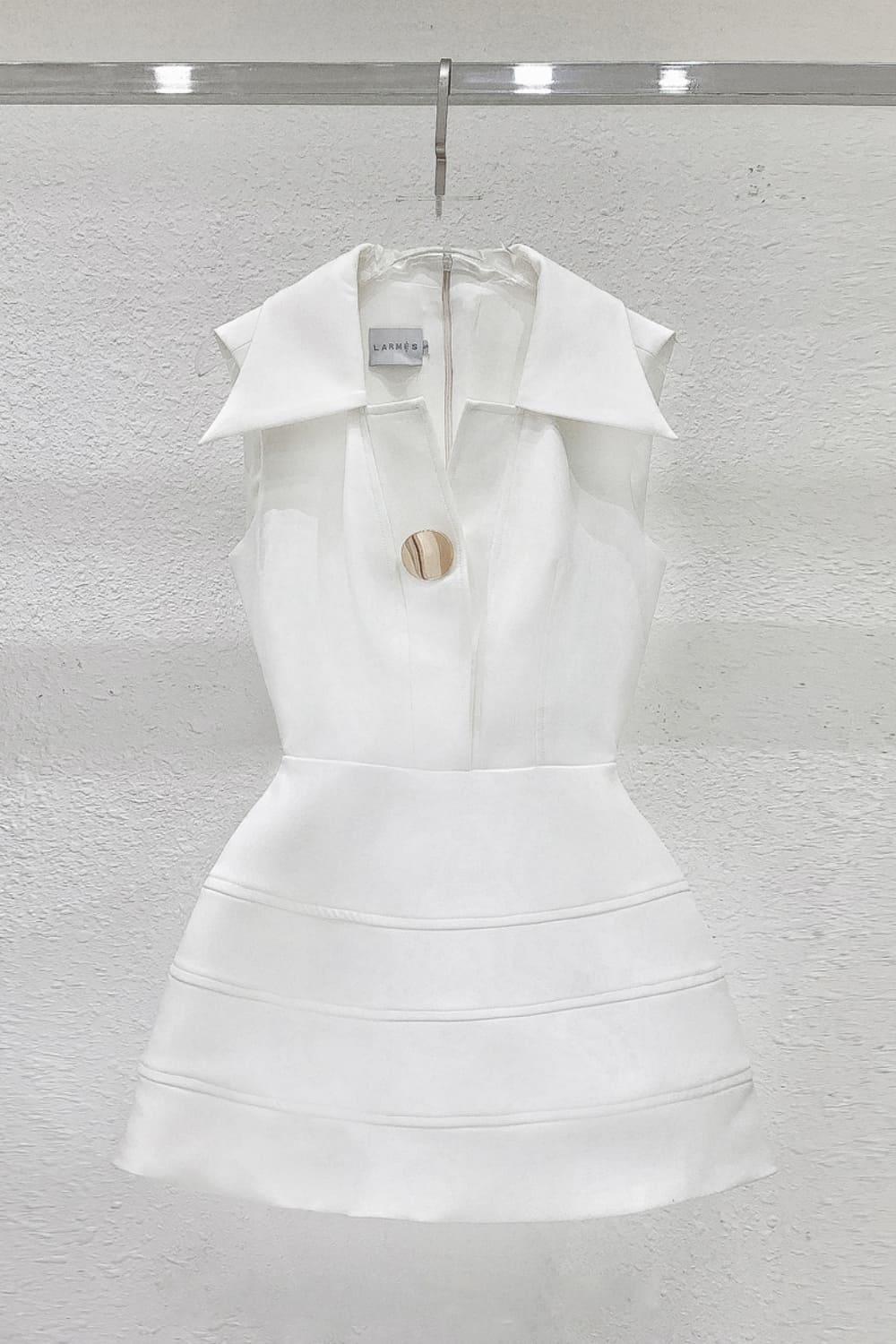 Willow Folded Collar Top | MEAN BLVD